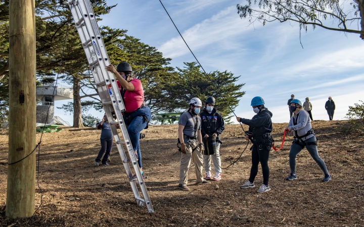 OBCA Ropes Course in San Francisco | Outward Bound California